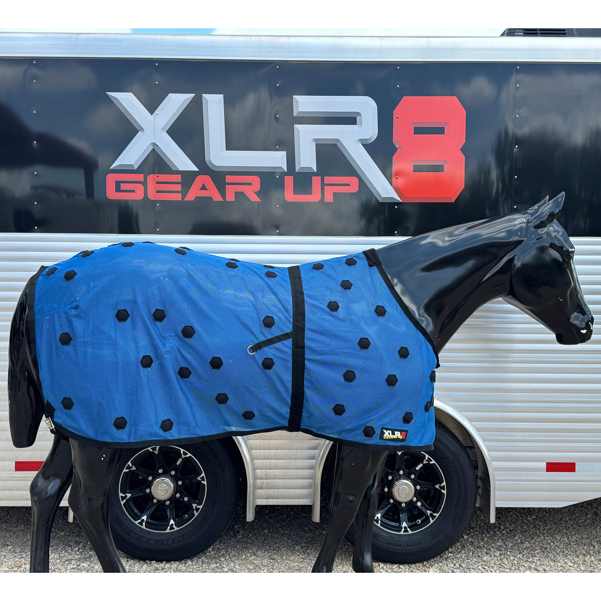 LIMITED EDITION! XLR8 Equine Velocity Therapeutic Sheet- Blue