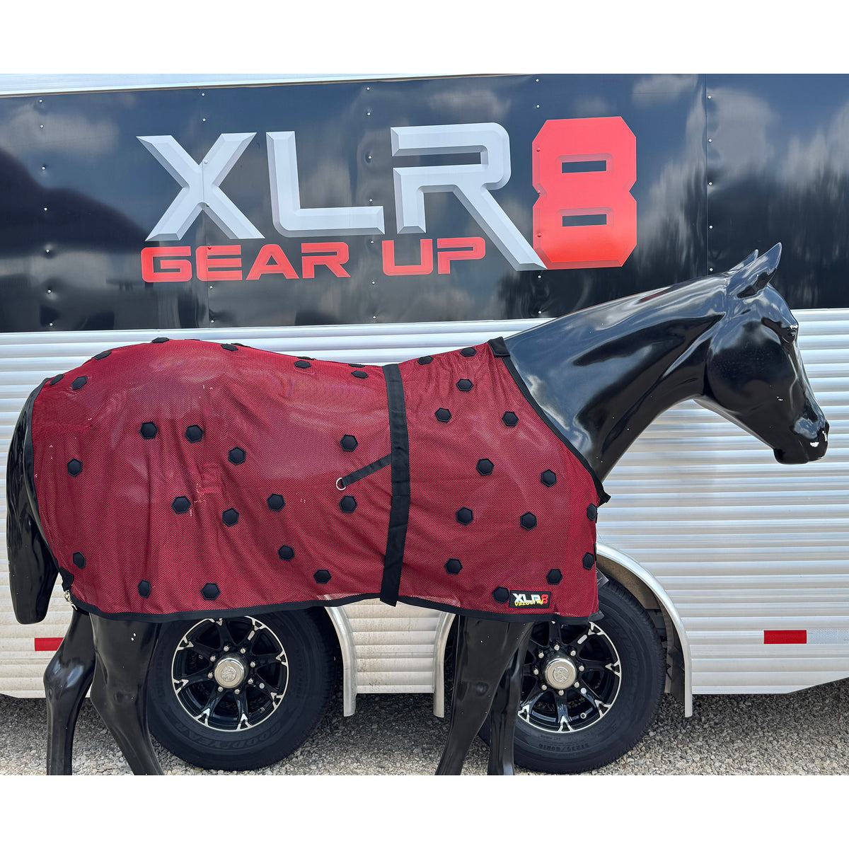 LIMITED EDITION! XLR8 Equine Velocity Therapeutic Sheet- Maroon