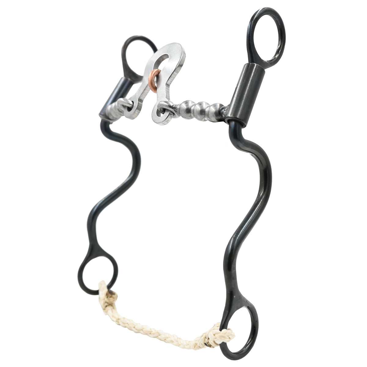 Dutton Bits Floating Spade on Ball Bearing Bars with Cavalry Shank Bit