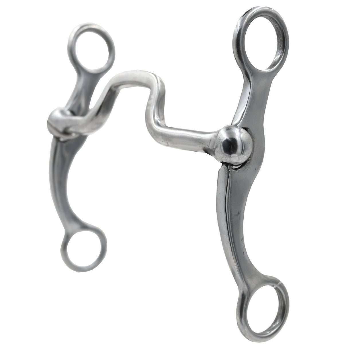 Coolhorse Essential Short Shank Solid Square Port Bit