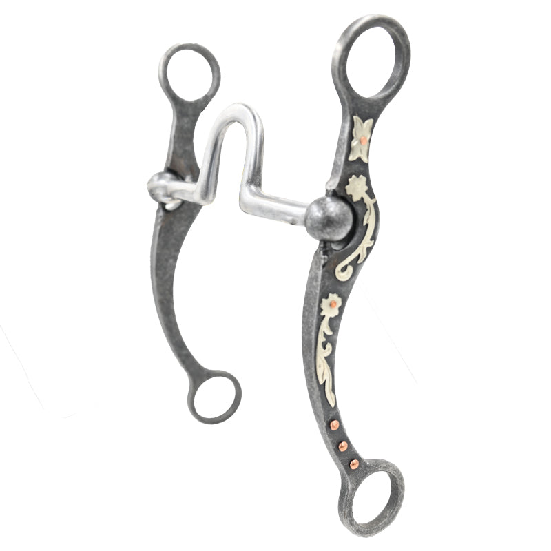 Coolhorse Aged Steel Solid Hi-Solid Port Bit