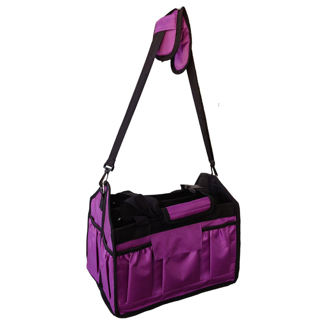 Coolhorse Deluxe Grooming Tote- Purple