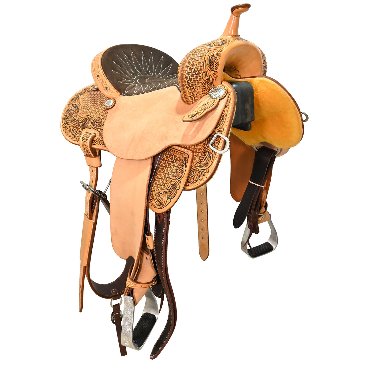 New! 14.5" Martin Fearless Barrel Racing Saddle