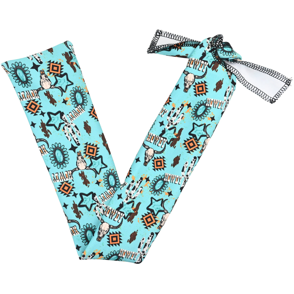 Schulz Equine Turquoise Howdy Lycra Tail Bag