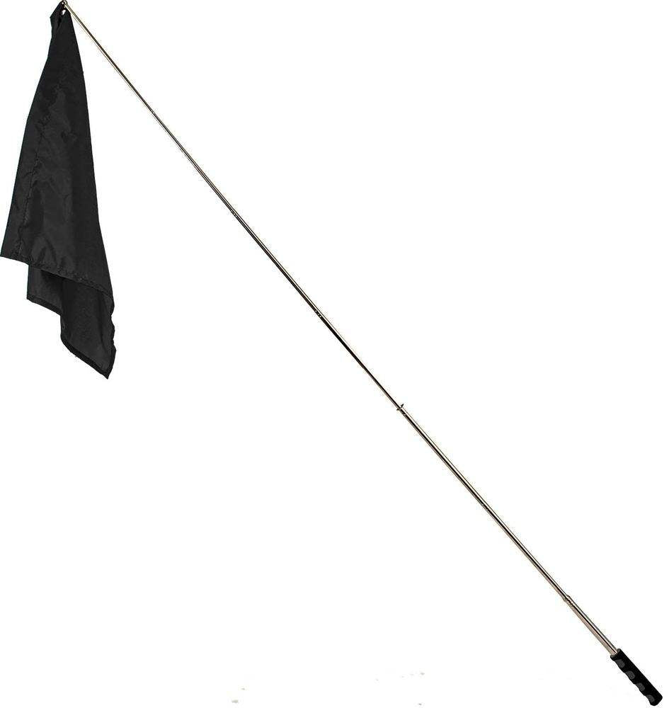 Mustang Manufacturing Telescopic Training Flag- Black