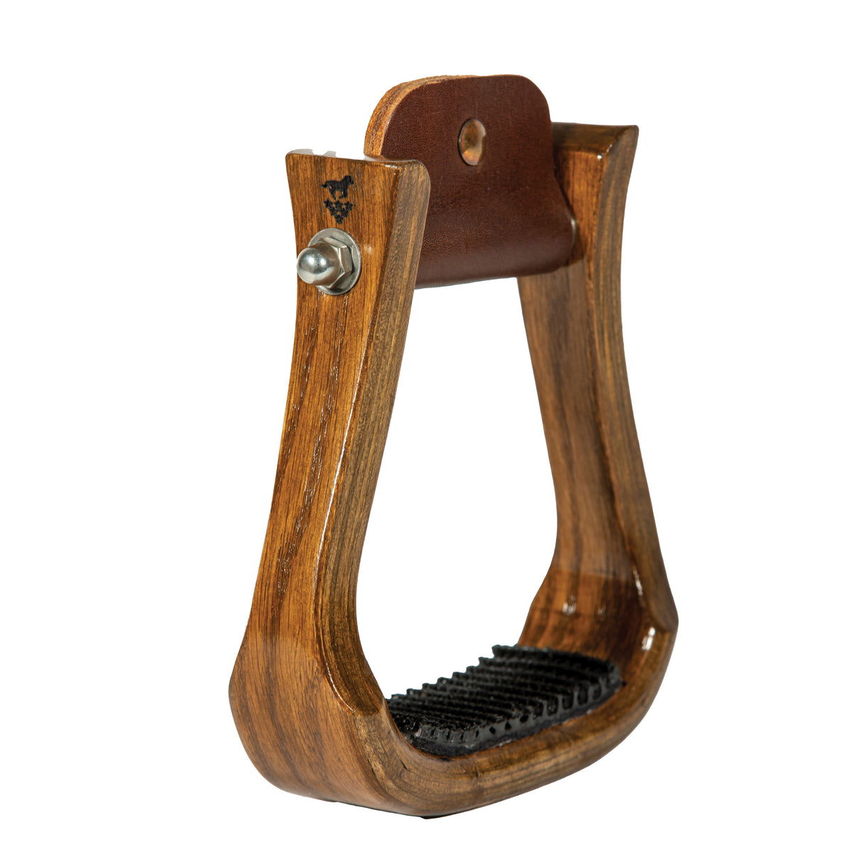 Professional's Choice Stained Wood Barrel Stirrups
