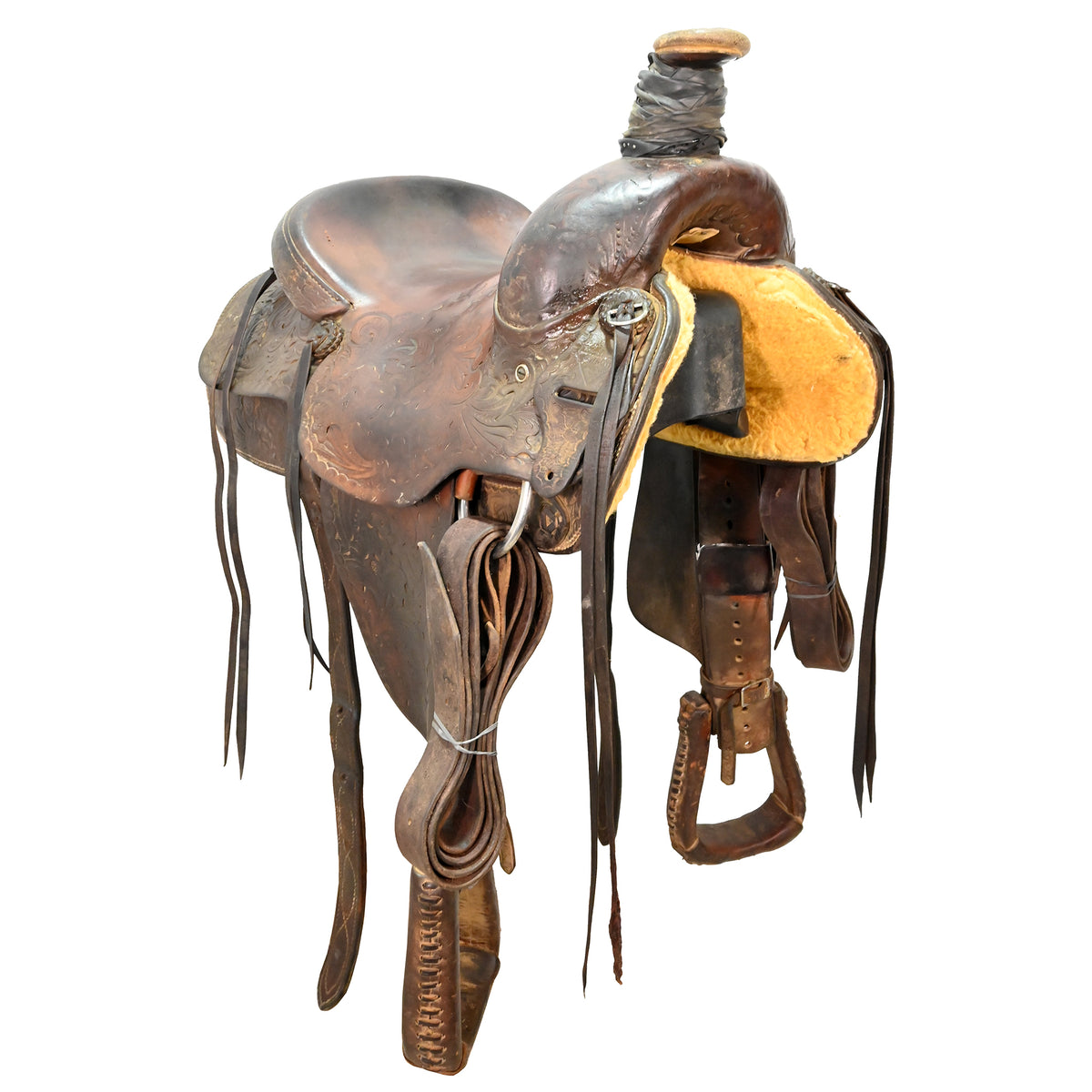 Used 15.5" Bill Oliver Ranch Saddle