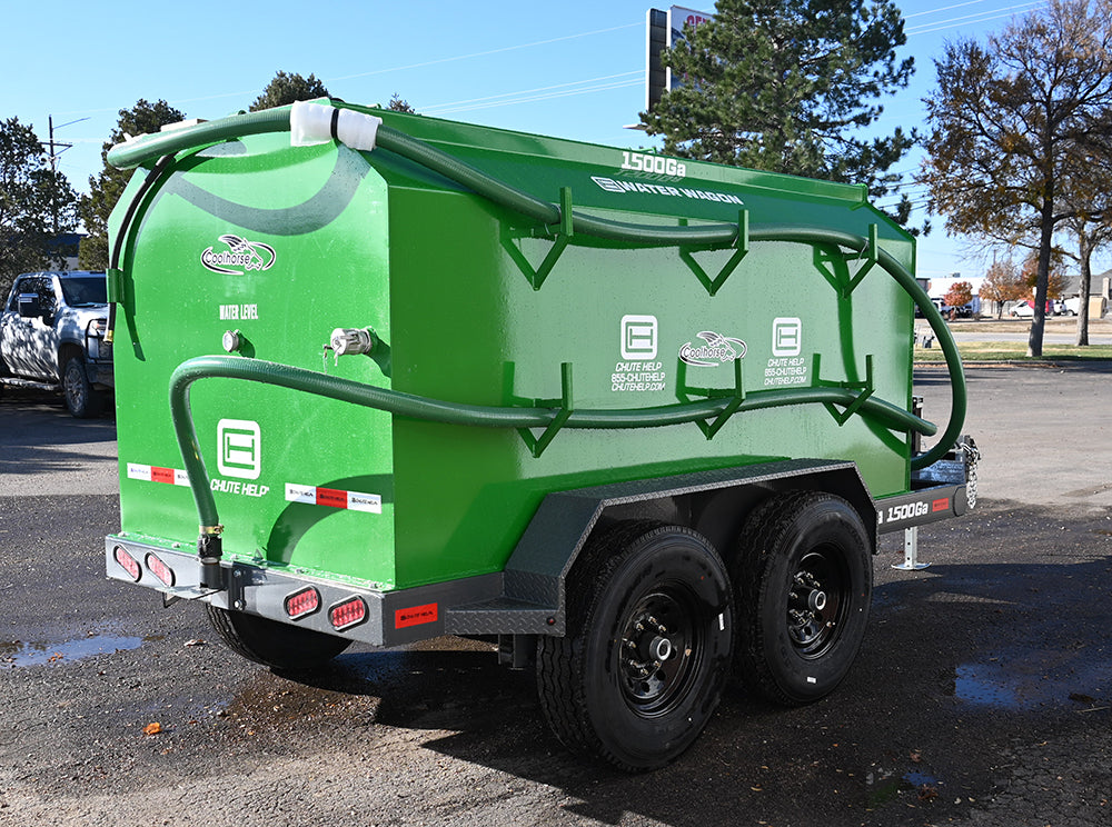 ON ORDER! 2026 Chute Help 1500 Gallon Metal Water Wagon