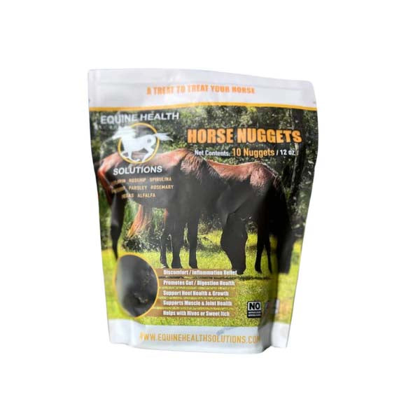 Equine Hemp Solutions Horse Hemp Nugget Treats- 10ct