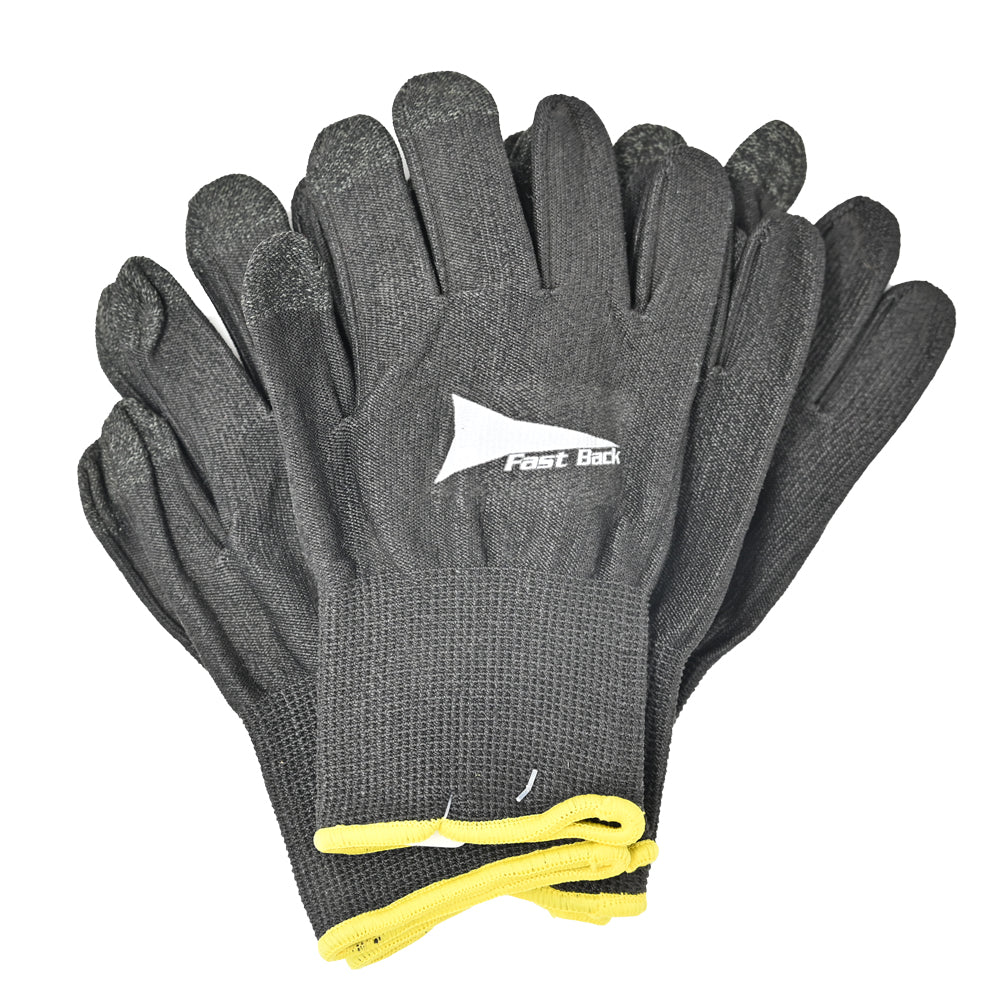 Fast Back Ropes Touch Pro Roping Gloves- 6 Pack