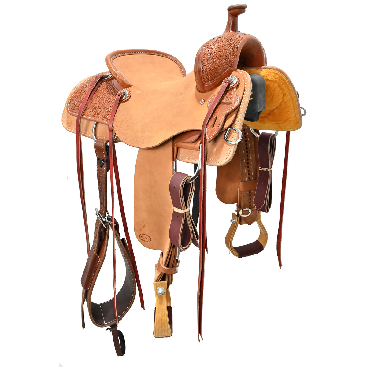 New! 15" Hud Roberts Signature Series Ranch Cutting Saddle