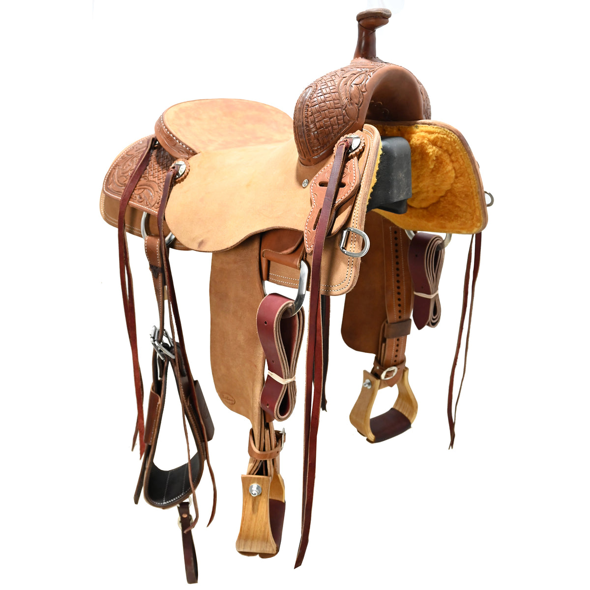 New! 16" Hud Roberts Signature Series Ranch Cutting Saddle
