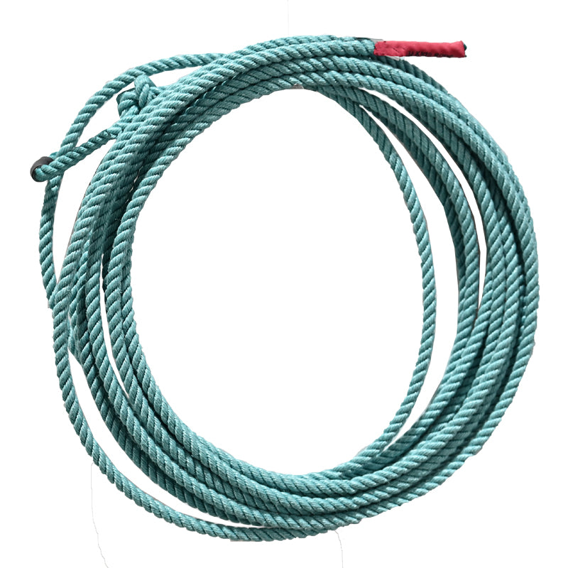 Cowboy Cordage Rocky Synco Poly Kid's Rope- Aqua