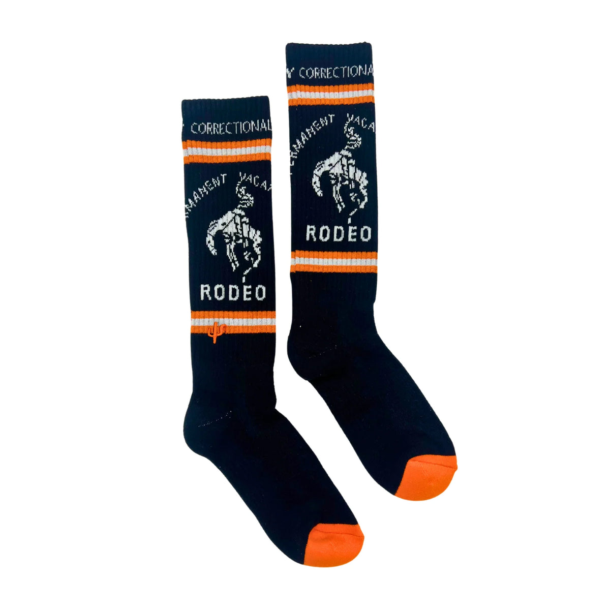Lucky Chuck/Cactus Alley Correctional Vaca Western Performance Socks