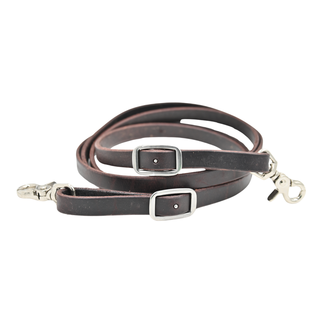 Martin Saddlery 5/8" Roping Reins Latigo Leather