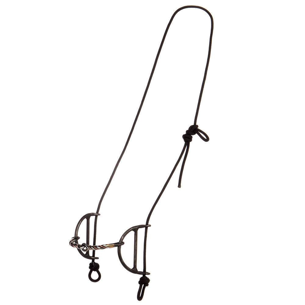 Dutton Bits Copper Twisted Wire Snaffle Draw Gag Bit