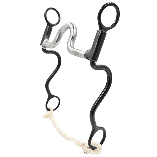 Dutton Bits Solid Medium Port Bit with Swivel Shanks and Inlaid Bars