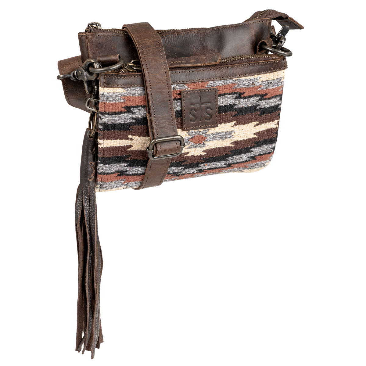 STS Ranchwear Guadalupe Serape Lily Crossbody Purse