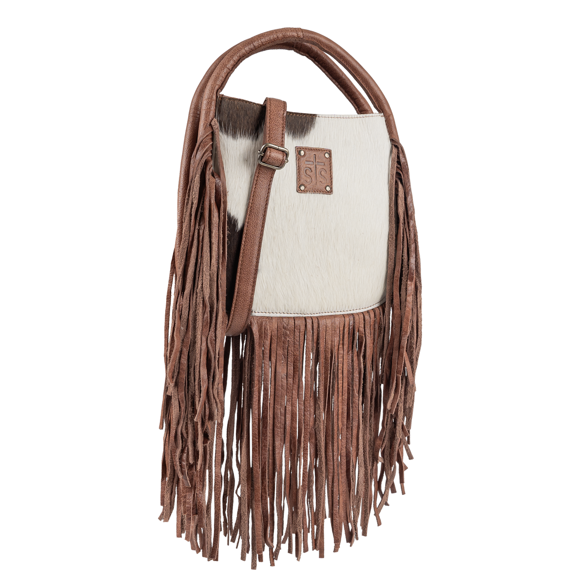 STS Ranchwear Indie Cowhide Sugar Satchel Purse