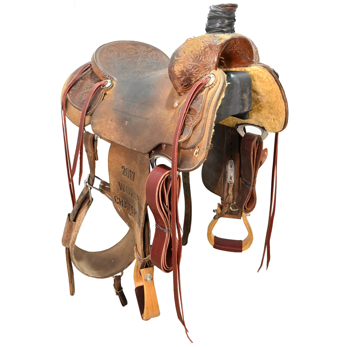 SOLD! Used 15.5" Cactus Ranch Saddle