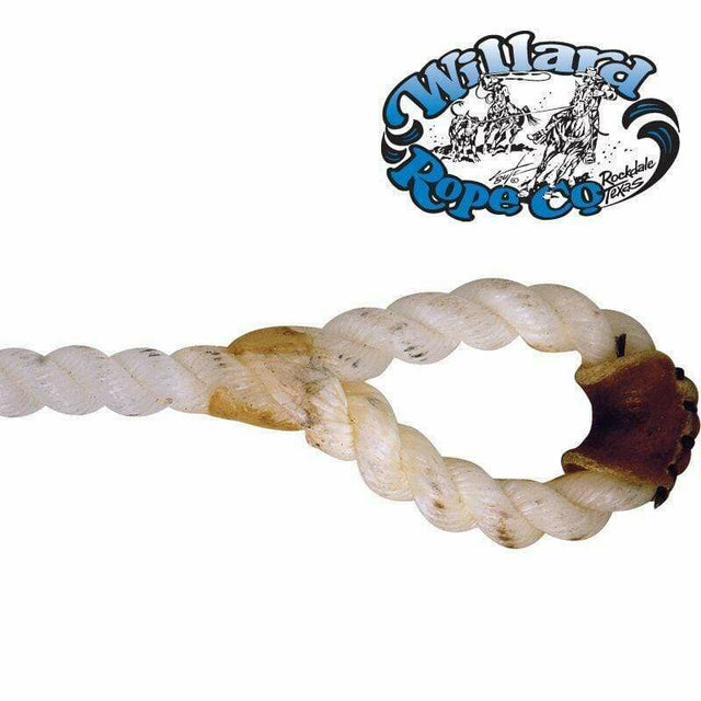Willard Ropes White Black Tail Calf Piggin String