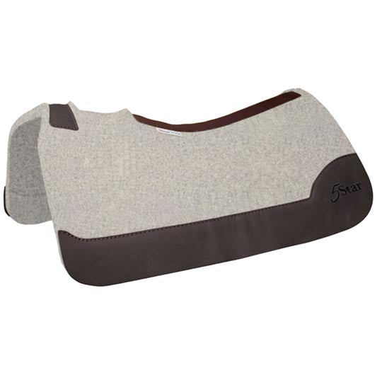 5 Star 7/8" All Around Natural Pad with Full Length Wear Leathers- 30"