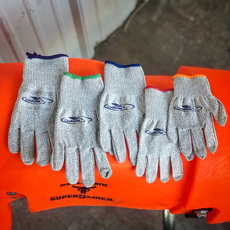 Coolhorse HP Roping Glove (Singles)- White