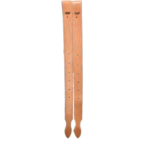 Coolhorse Leather 1 3/4" Back Billets with Gunslinger Stitching