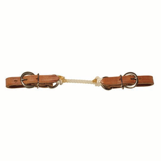 Berlin Custom Leather Natural Rope Curb Strap