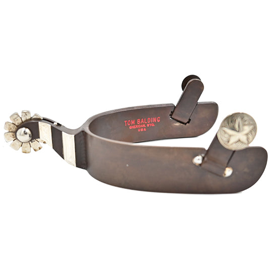 Tom Balding Men's Spurs with Silver Bars