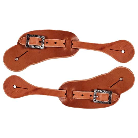 Men's Buckaroo Spur Straps with Floral Buckle – Coolhorse