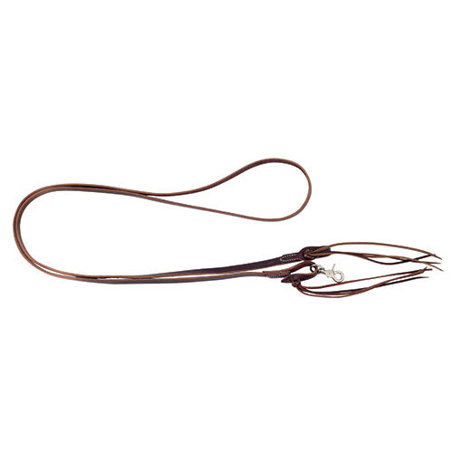 Wildfire Saddlery Pineapple Knot Latigo Leather Roping Reins 5/8 ...
